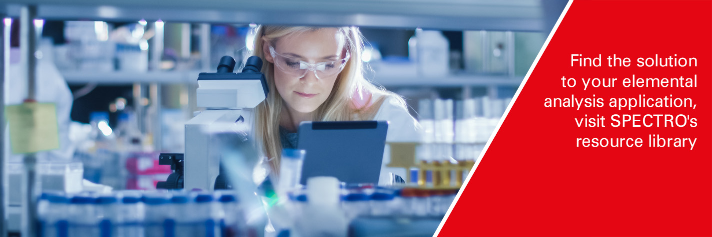 Elemental Analysis - Spectrometers | SPECTRO Analytical Elemental Analysis