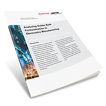 Solder Bath Analysis | SPECTRO
