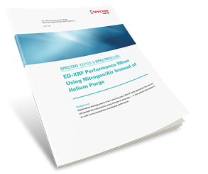 ED-XRF Performance When Using Nitrogen/Air Instead of Helium