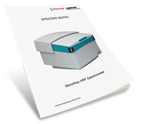 User Manual of SPECTRO XEPOS